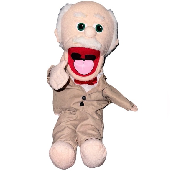 silly puppets | Toys | 25 Pops Grandfather Full Body Ventriloquist ...